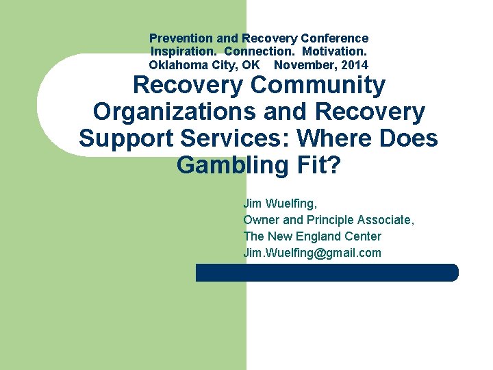 Prevention and Recovery Conference Inspiration Connection Motivation ...