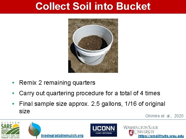 SoilBiodegradable Plastic Mulch Professional Training Soil Sampling For