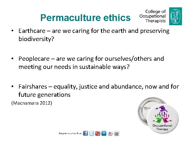 Permaculture and occupational therapy a symbiotic relationship 21