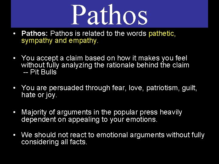 Ethos Logos and Pathos In approximately 300 B
