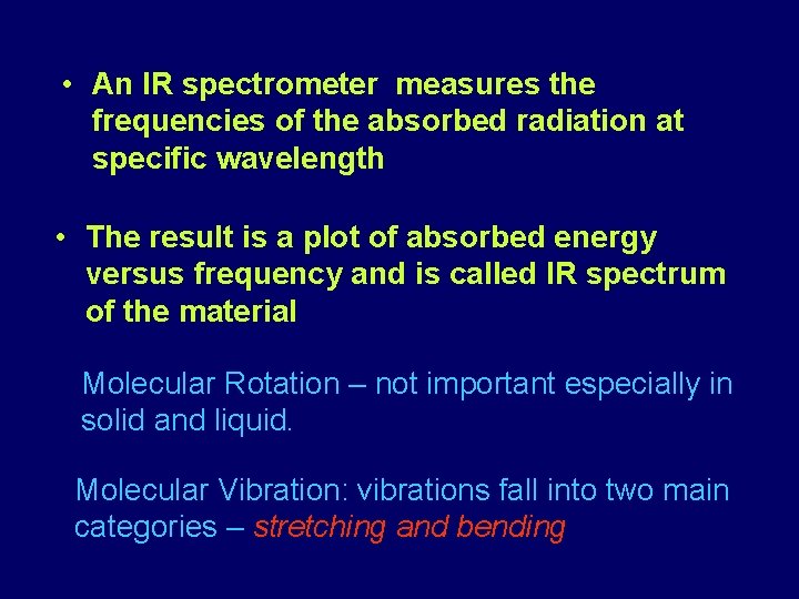 Fourier Transformation Infrared FTIR Theory Principle Analysis by