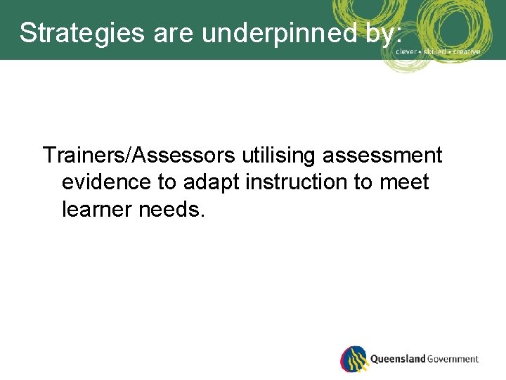 Introducing Assessment For Learning Assessment and learning in