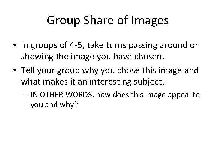 Day 7 Objectives Activities SWBATD analysis by discussing