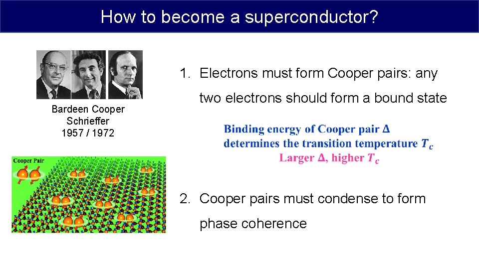 HighTc Superconductivity by Metallizing Strongbonding Electrons Tao Xiang