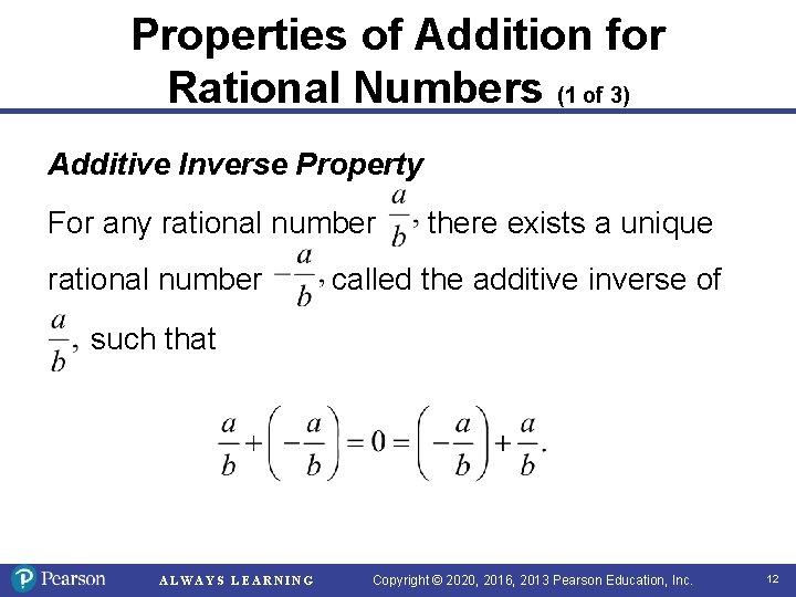 6 2 Addition Subtraction and Estimation with Rational