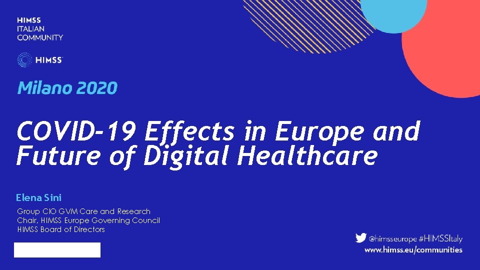 COVID19 Effects in Europe and Future of Digital