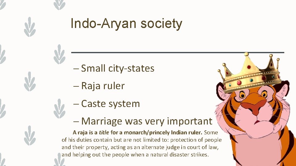 Prompt 3 Who were the Indo Aryans Describe