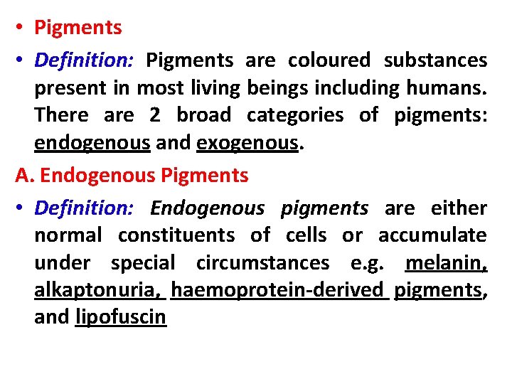 Lecture 4 Intracellular Accumulations By Prof Dr H