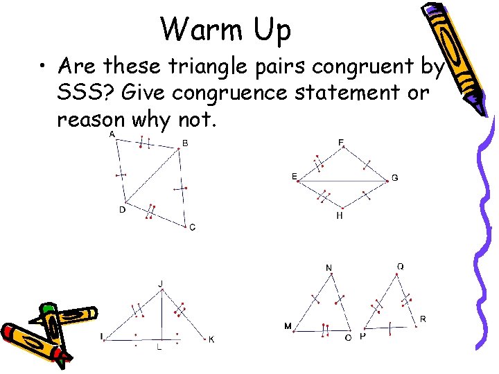 Proving Triangles Congruent Powerpoint hosted on www worldofteaching