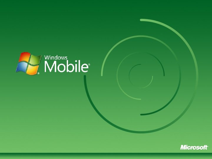 Windows Mobile 6 Jason Langridge UK Mobility Business