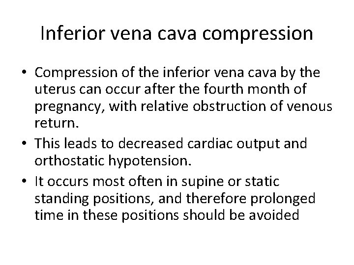 Physiological Effects of Aerobic Exercise During Pregnancy Maternal