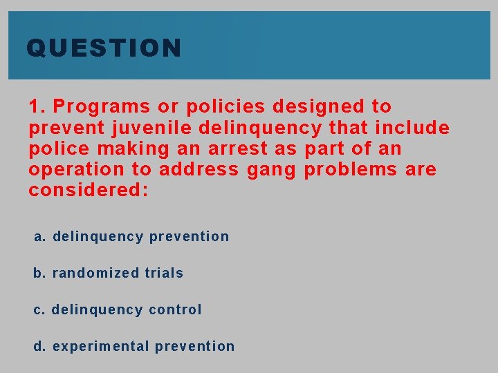 CHAPTER 11 THE HISTORY AND DEVELOPMENT OF JUVENILE