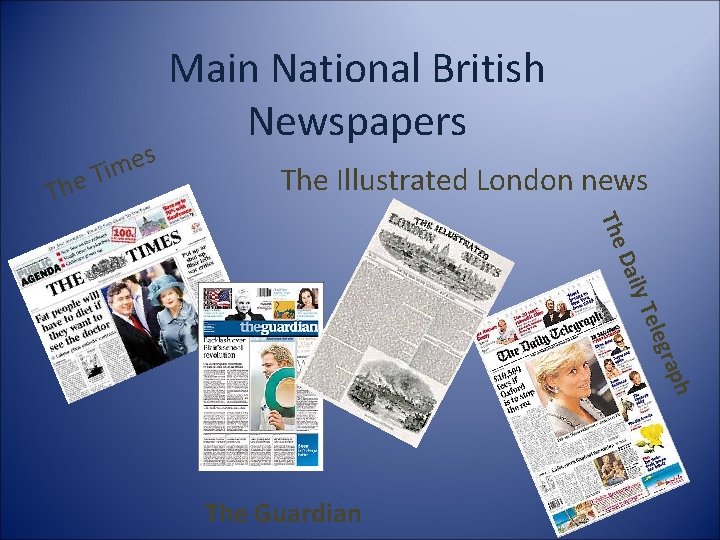 British Press First newspaper in the English language