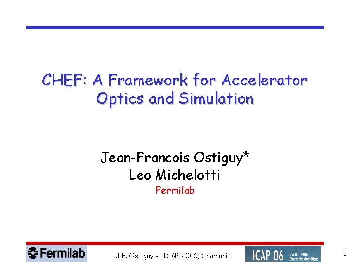 CHEF A Framework for Accelerator Optics and Simulation