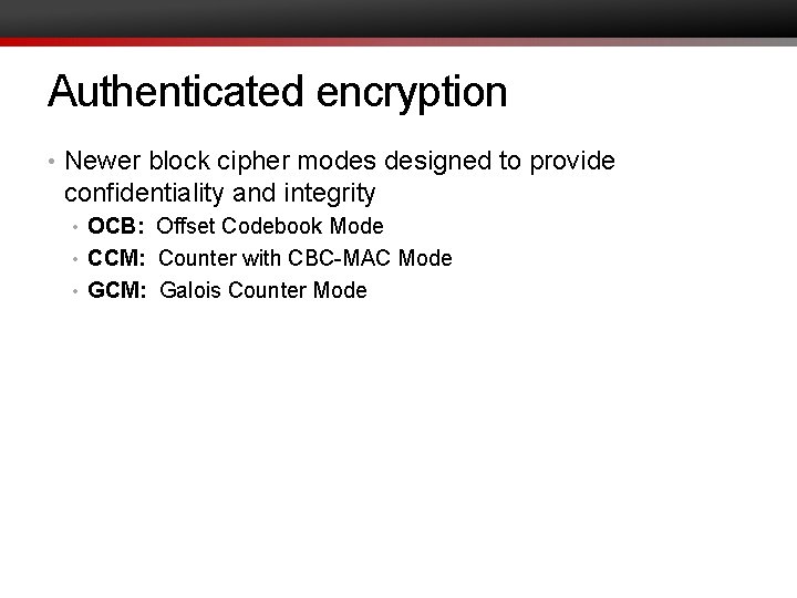 Lecture 8 Secure Channels CS 181 S October