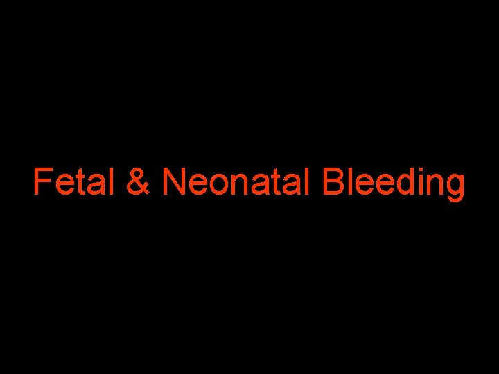 CNS Pathology I Bleeding in the Skull Region