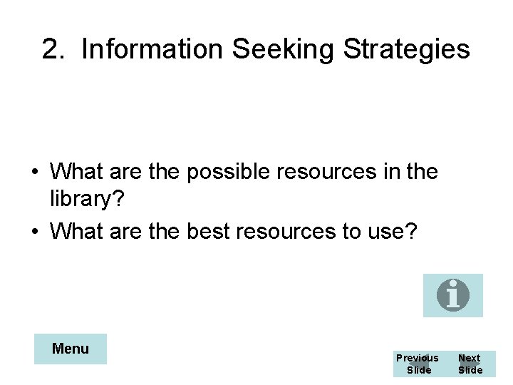 Big 6 Information Problem Solving Objective Credits Biography