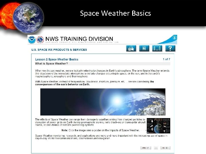 Developing a Space Weather Capability in your Region