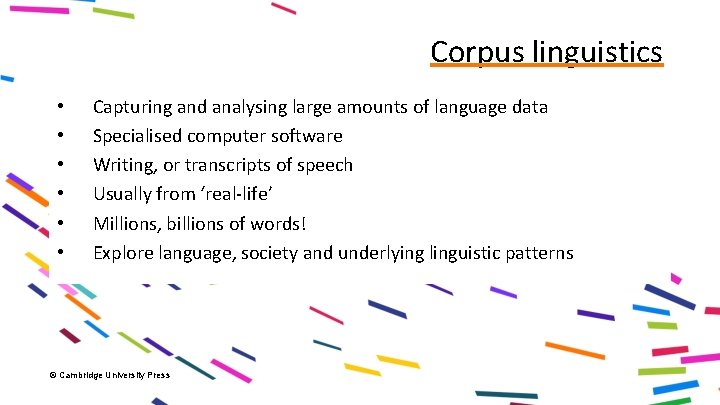Corpus linguistics gender language change Claire Dembry Robbie