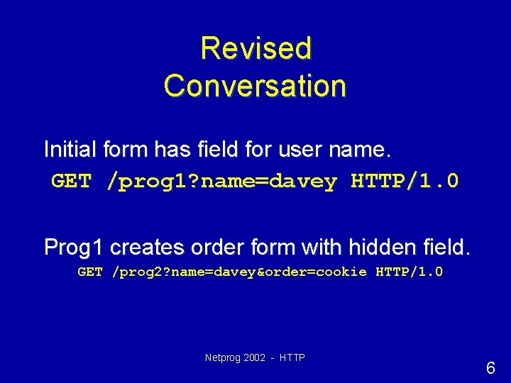 Web Sessions Its all an illusion at the