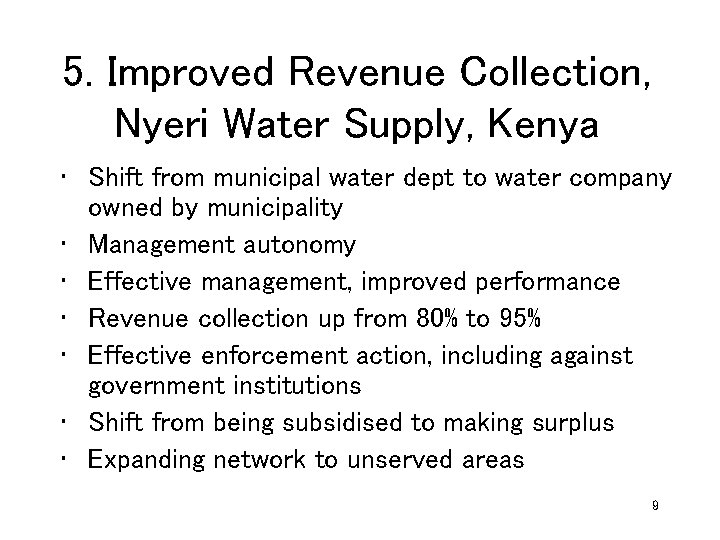 Increasing Local Revenue Nick Devas International Development Department