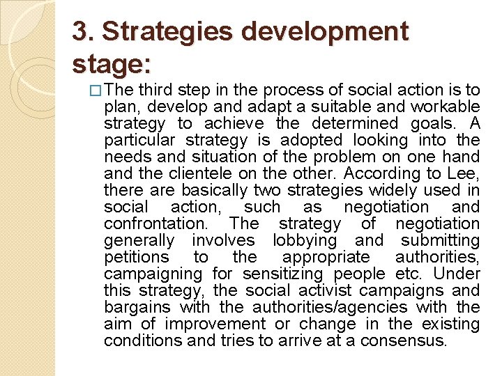 Social Action 6 th Semester BS Social Work