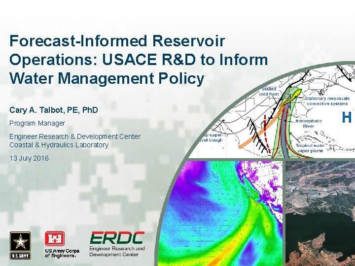 ForecastInformed Reservoir Operations USACE RD to Inform Water