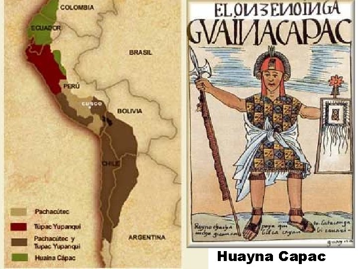 Huayna Capac Diego de Almagro Francisco Pizarro Francisco