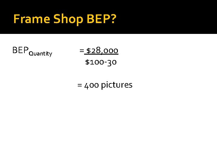 BreakEven Analysis What is Break Even Analysis BEP