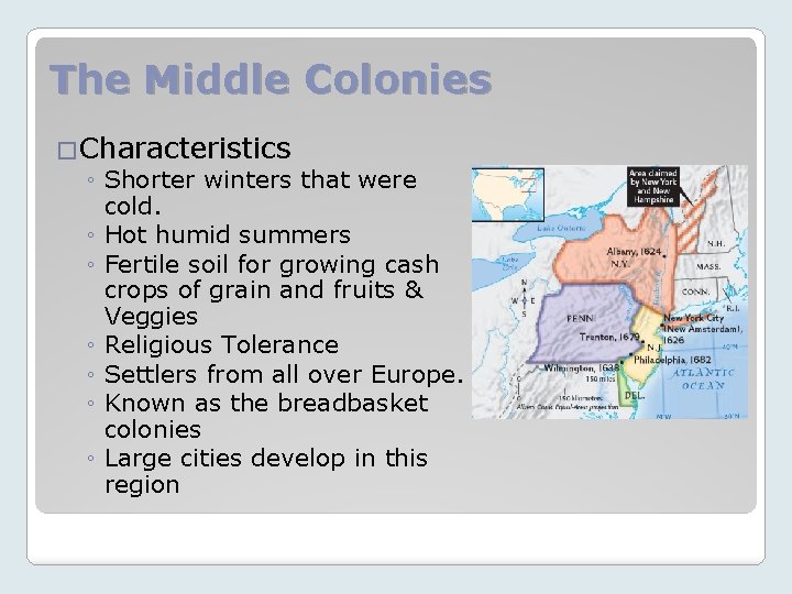 Notes Background Info By the mid 1700 s