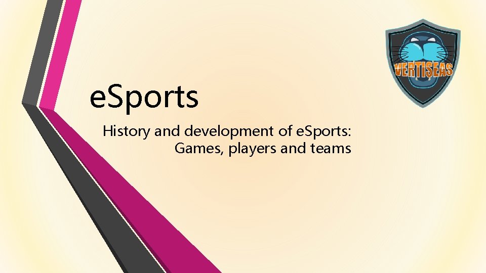 e Sports History and development of e Sports