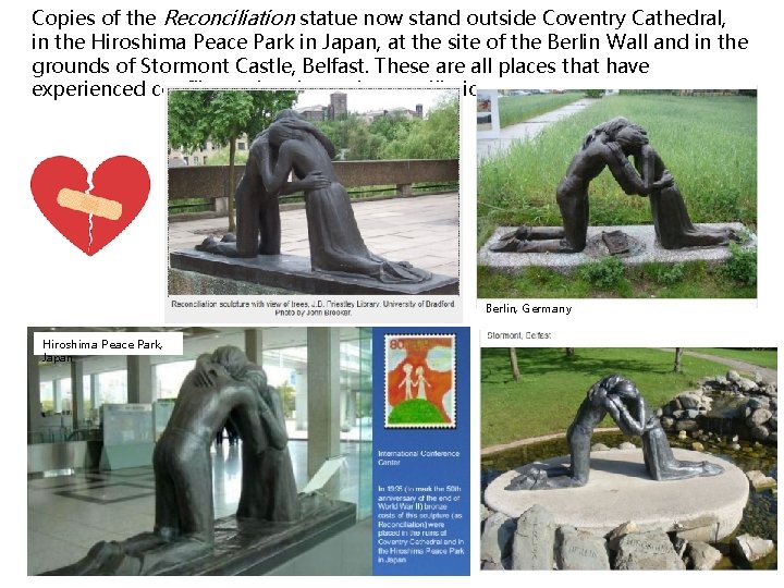 Reconciliation Statue By Josefina de Vasconcellos Originally created