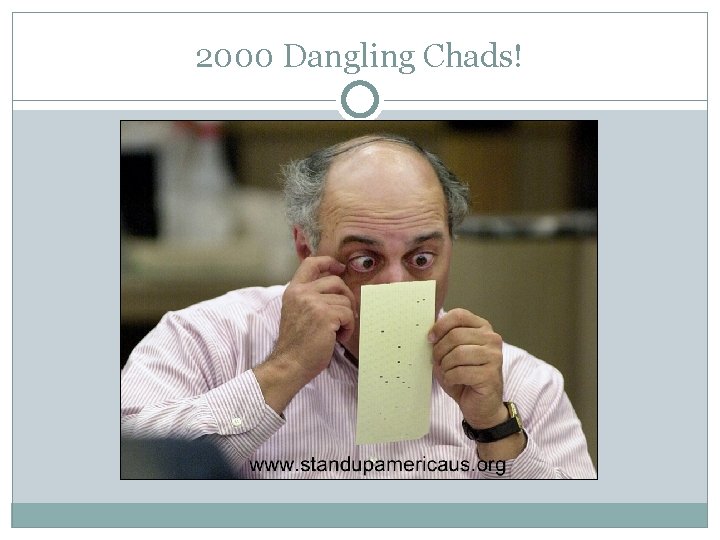 VOTING BEHAVIOR PATTERNS 1 Make sure to read