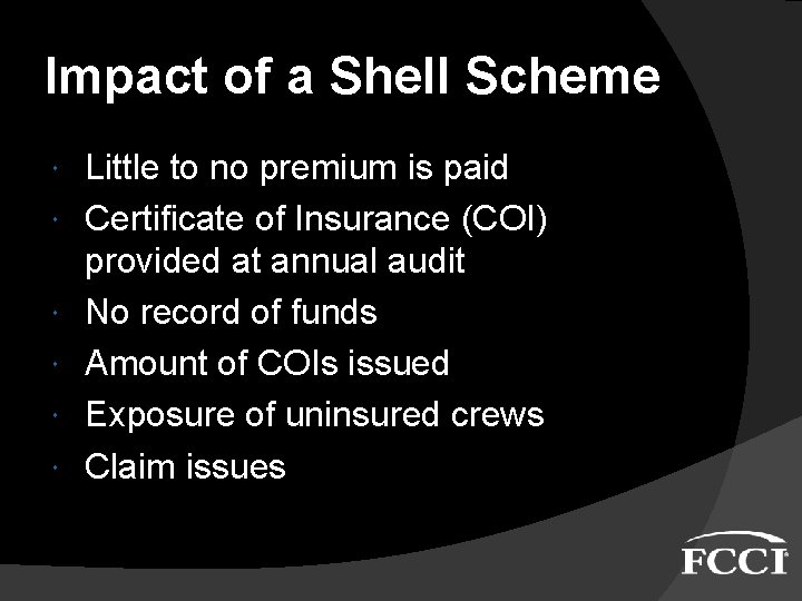 UNDERSTANDING COMBATING PREMIUM FRAUD SCHEMES Presented By Buddy