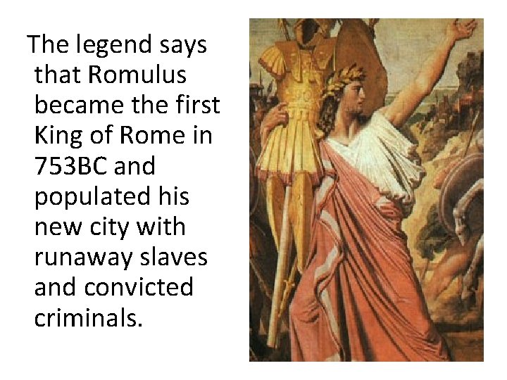 06 January 2022 The Legend of Ancient Rome