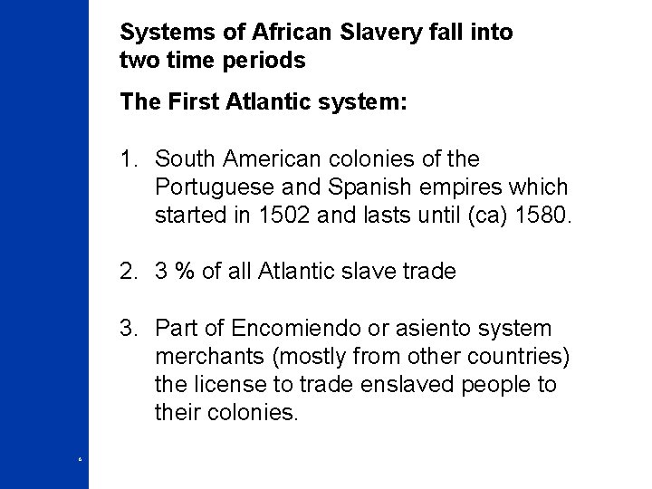 The Slave Trade Mrs Bond Mr Mc Intyre