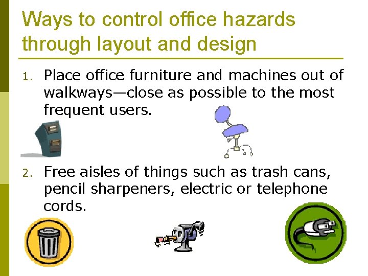 Business Office Safety Part 2 Business Technology Applications