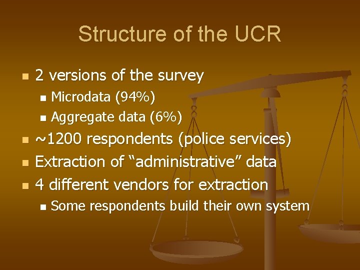 Challenges in Collecting PoliceReported Crime Data Colin Babyak