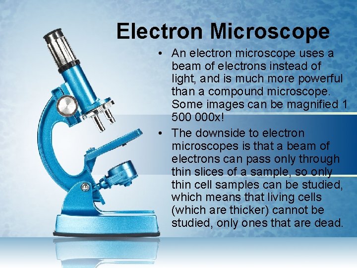 Biology Lesson 1 The Microscope Parts Since the