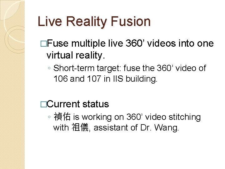 Progress Report 0427 Simon Current Projects Energyefficient scheduling