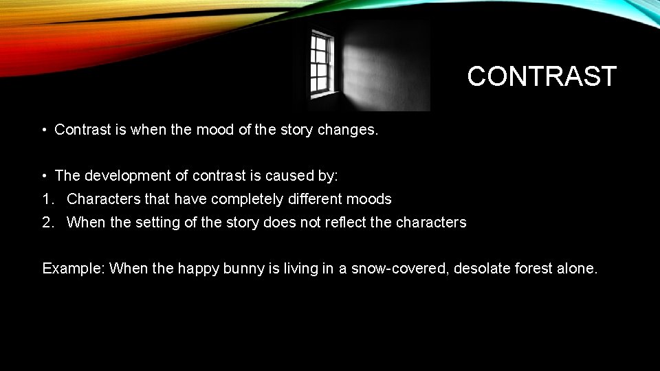 THE 6 DRAMATIC ELEMENTS MUAHAHAHA TENSION Tension can