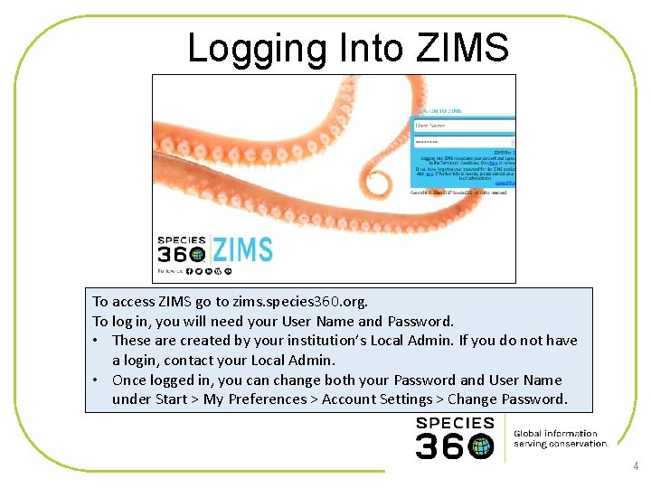 Getting Started in ZIMS for Studbooks ZIMS Updates