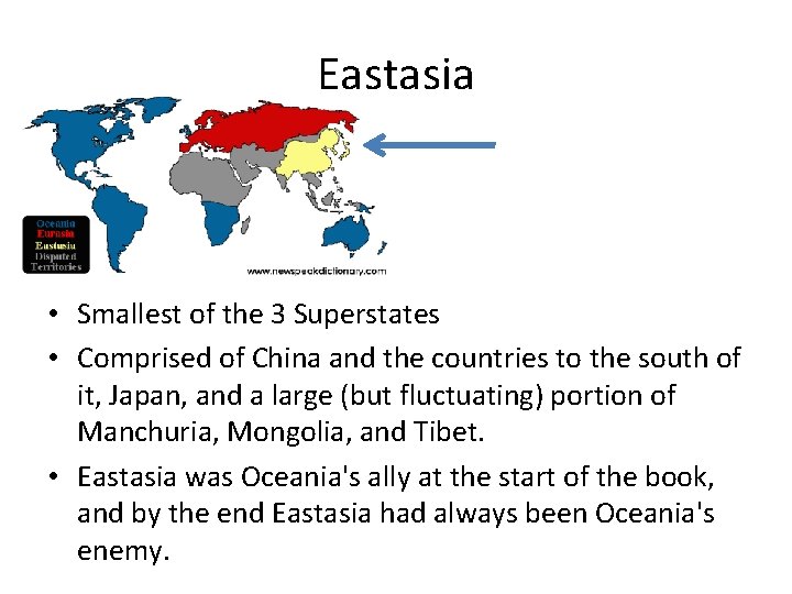 ConceptsCharacters in 1984 Take notes Take very detailed