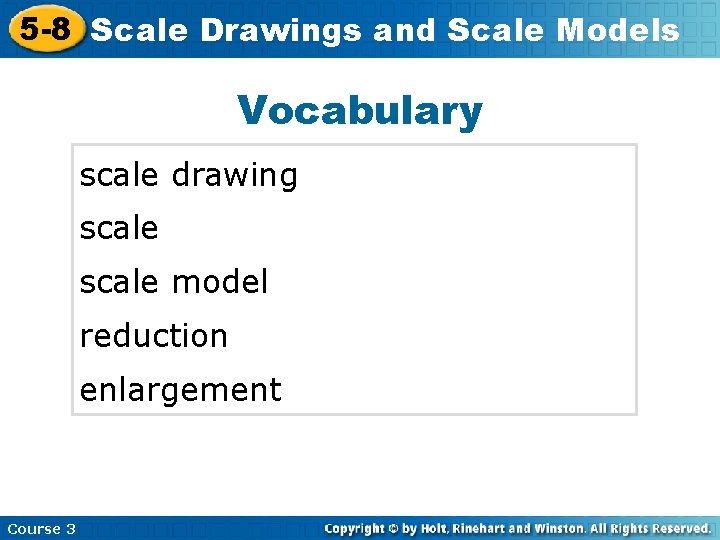 5 8 Scale Drawings Drawing and Scale Models