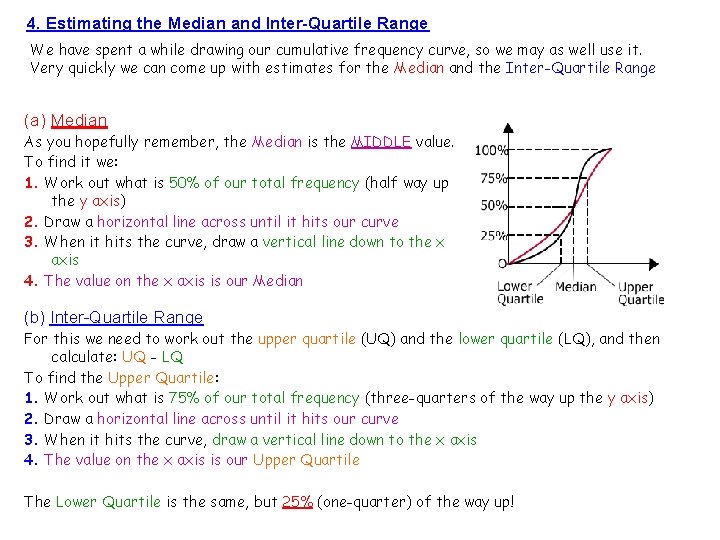 Maths Notes Stats and Probability 4 Cumulative Frequency