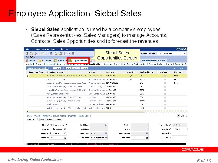Siebel 8 0 Essentials Introducing Siebel Applications 1