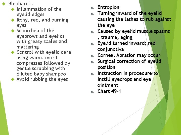 Care of Patients with Eye and Vision Problems