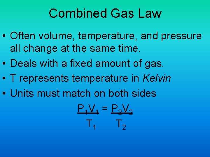 Chapter 5 Gases Barometer The tube is sealed