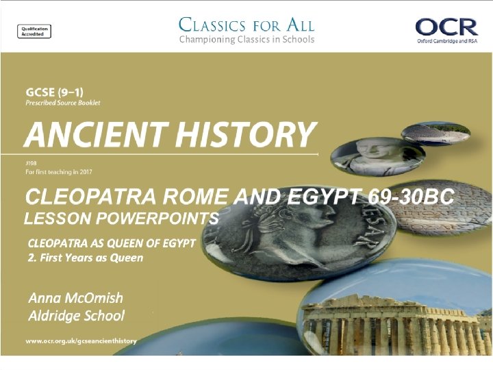 Cleopatras first years as Queen and her relationships