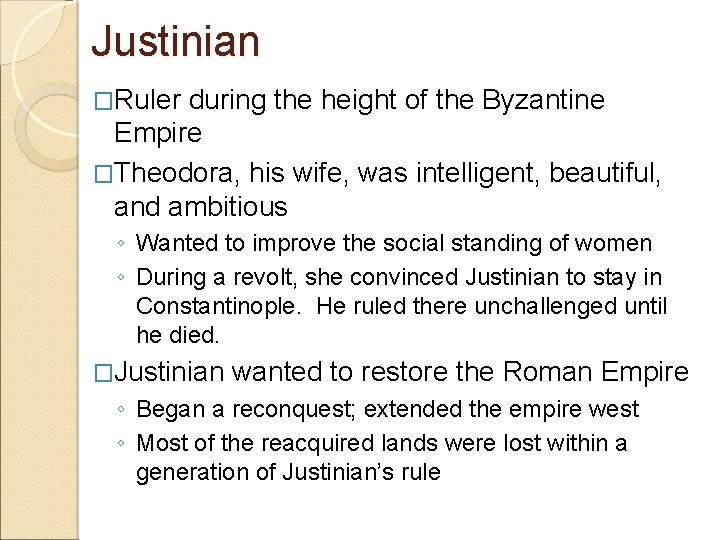 The Byzantines Background Information A D 395 the